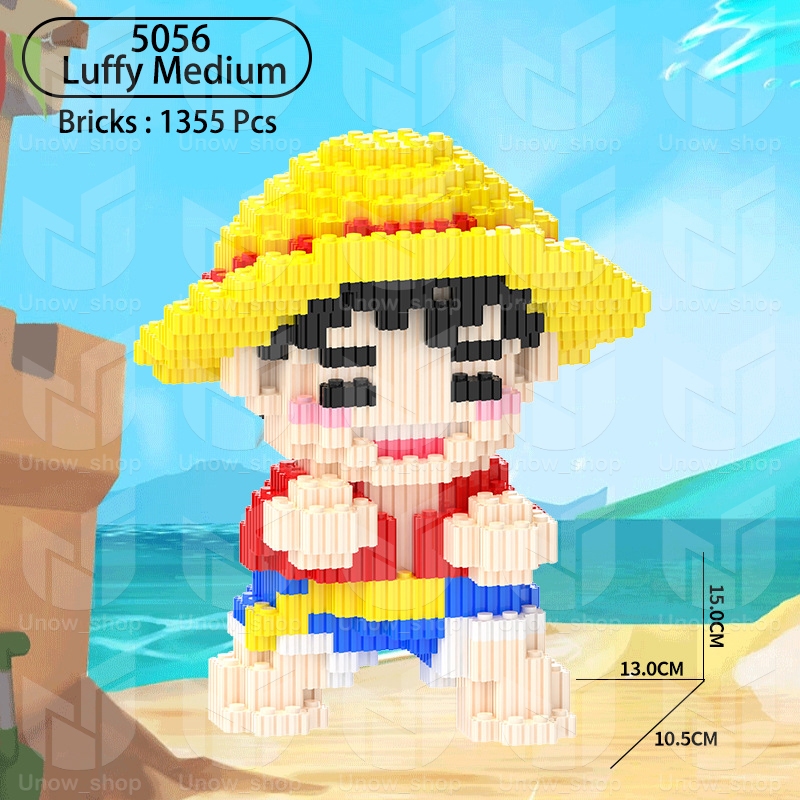 2024 New - Viral | Nano Block ONEPIECE MEDIUM CUTE Series | Nano Block Bricks | Unowshop ...