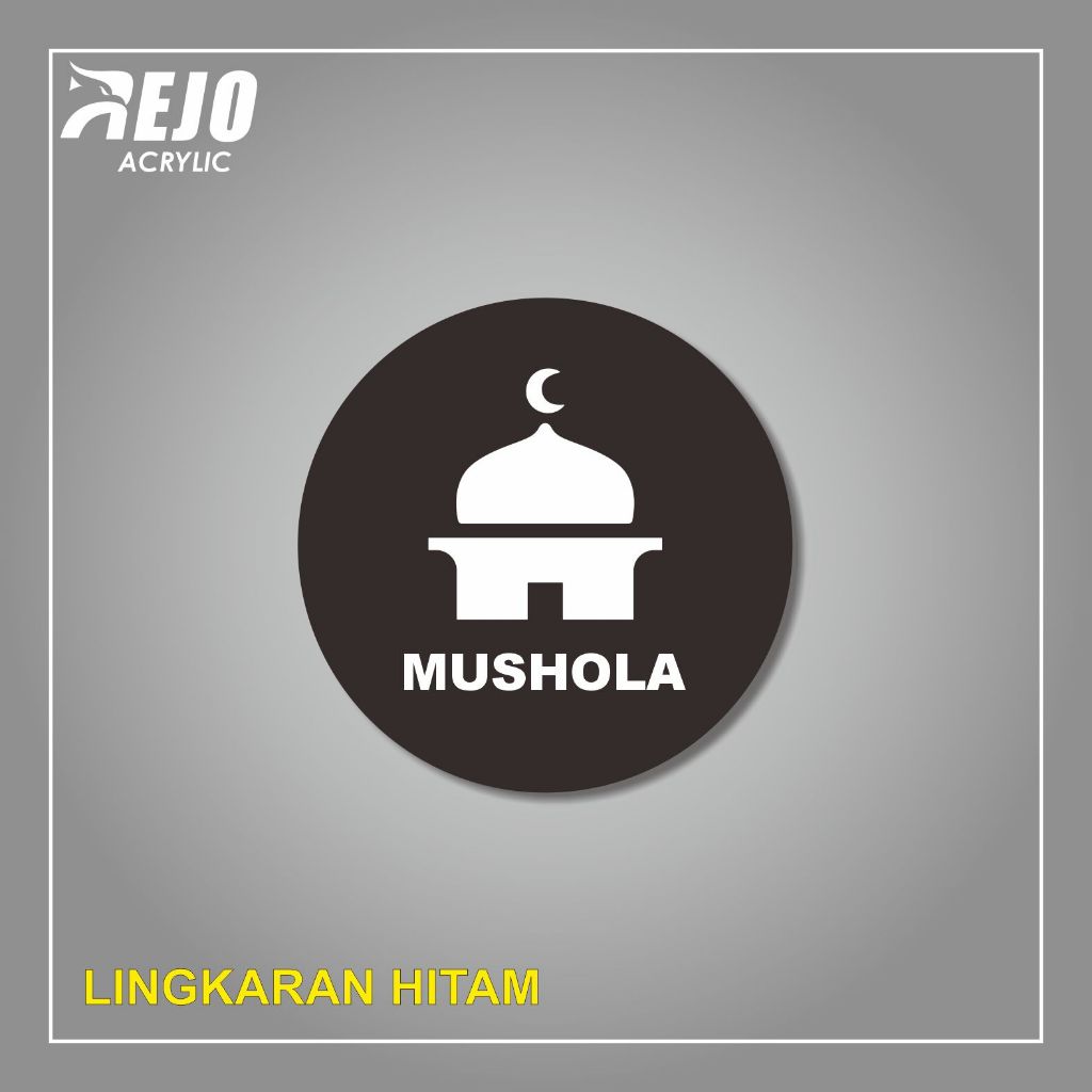 Acrylic Sign for Mosque Prayer Room Signage - Sign Board | Shopee Singapore