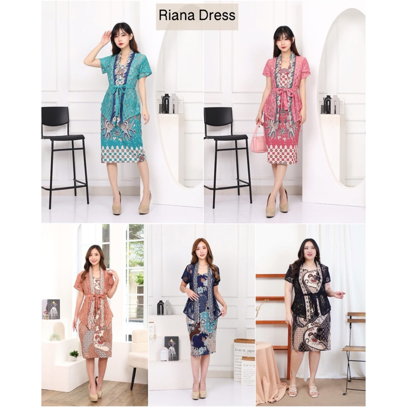 KATUN Christmas Edition Batik Midi Dress, Stretch Cotton Material ...
