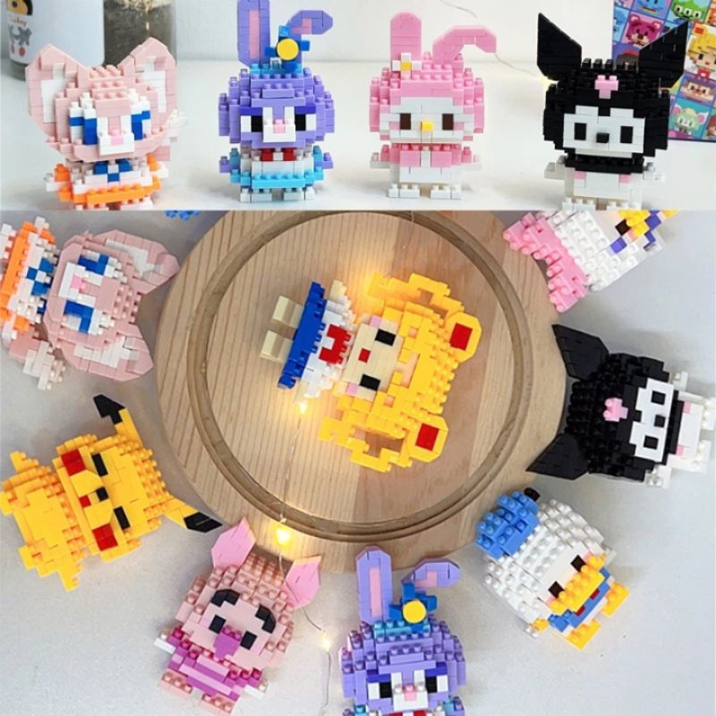 Nano BLOCKS CHARACTER (3D Block Puzzle Children's Educational Building ...