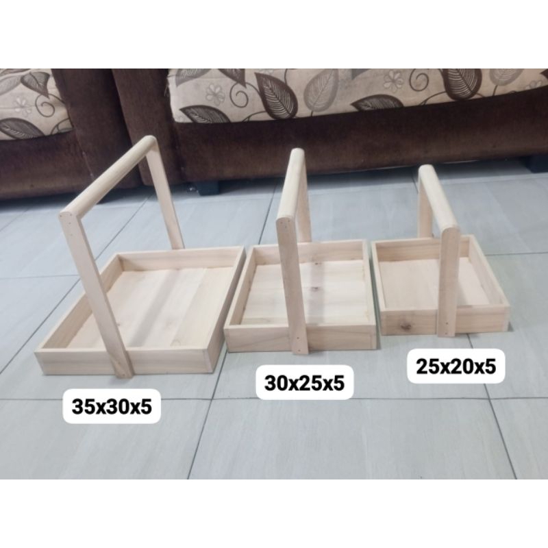 KAYU Wooden Basket Parcel Basket/Dowry Box/Wooden Tray Delivery ...