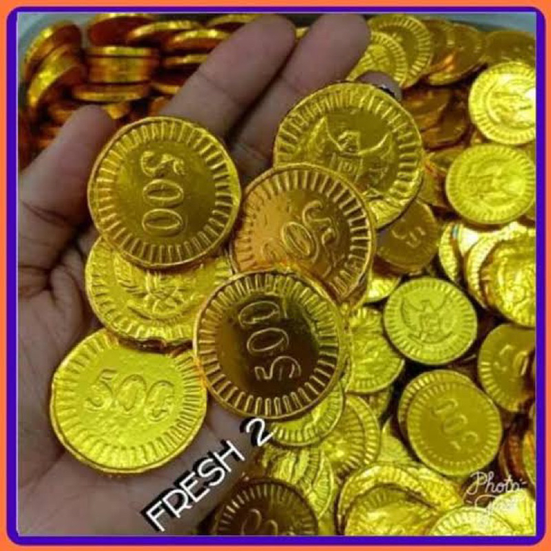 Pusan Chocolate Coins 500 EAGLE Contents 25pcs (Chocolate DOLLAR ...