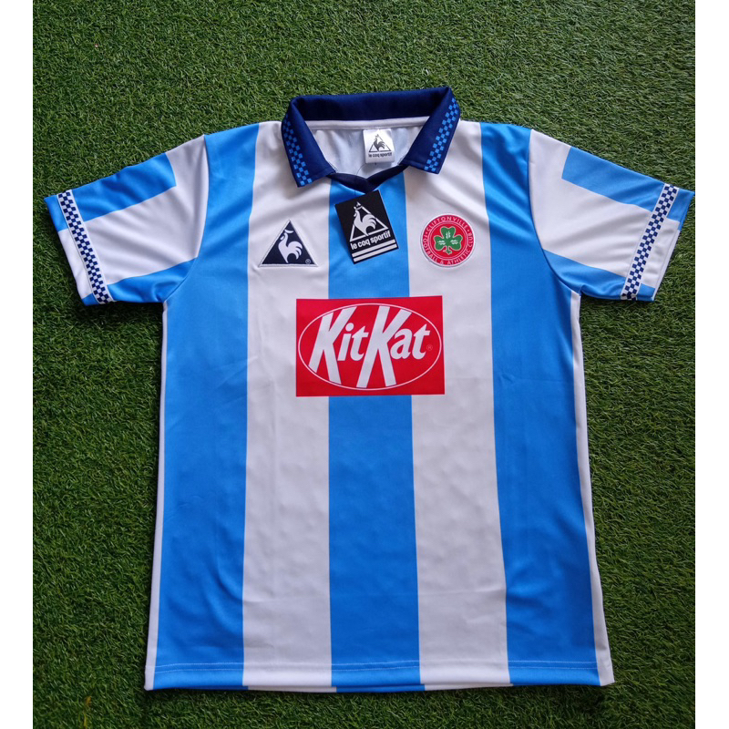 Retro Cliftonville KitKat classic jersey /blockcore/Vintage/Skena ...