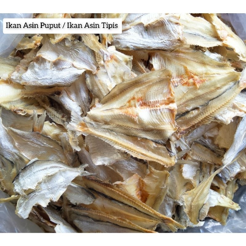 Puput Salted Fish / Thin Fresh Salted Fish / Cracker Salted Fish ...