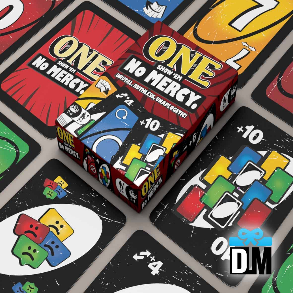 One No Mercy Blast U Family Card Toy No ONE 1 Number ONE No Mercy ...