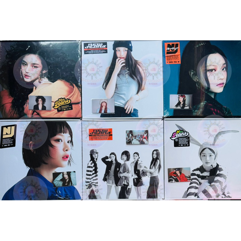 New JEANS ALBUM HOT SWEET STANDART VER MINJI HANNI DANIELLE HAERIN HYEIN | Shopee Singapore