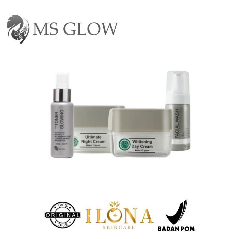 MS Glow Face Whitening, Cell DNA, Acne, Ultimate, Luminous Series ...
