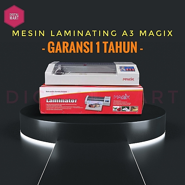 MESIN Magix Laminating Machine A3 Hot Cold Laminator Hot Cold ...