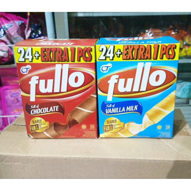 Fullo wafer roll Box contains 24+1pc*7gr | Shopee Singapore