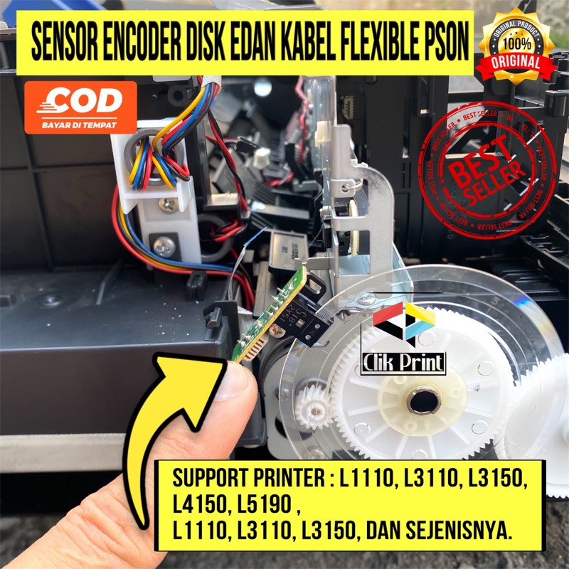 Epson Disc Encoder Sensor L1110 L3110 L3150 L4150 L5190 New Ori ...