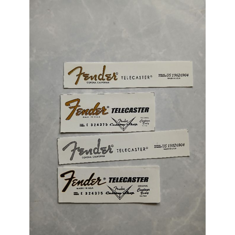 Fender telecaster decal | Shopee Singapore