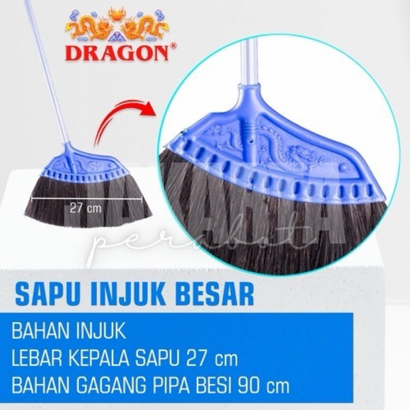 Dragon Broom/Broom Broom Broom/Floor Broom/DRAGON Fiber Broom | Shopee ...