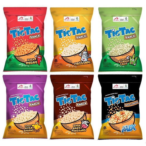 Two Rabbits Tic Tac Tictac Snack Pilus BBQ Snack Grilled Beef/, Seaweed ...