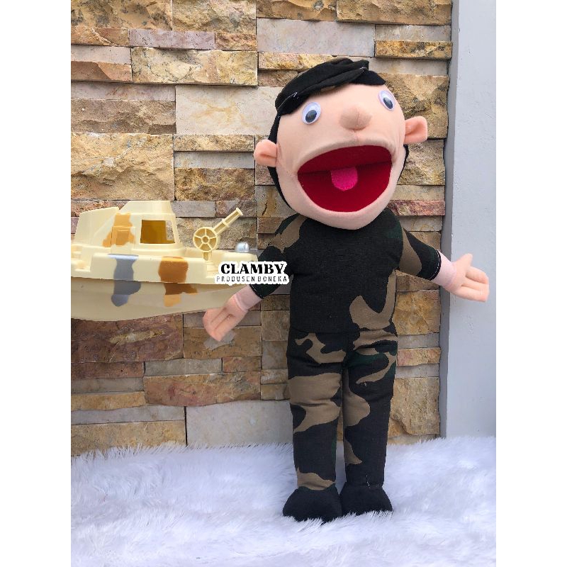 Muppet army hand puppet army character handpuppet | Shopee Singapore