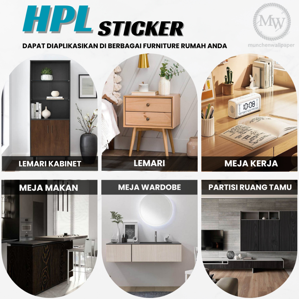 KAYU Hpl STICKER/HPL Wood MOTIF/Plywood Upholstery Table Wall Door ...