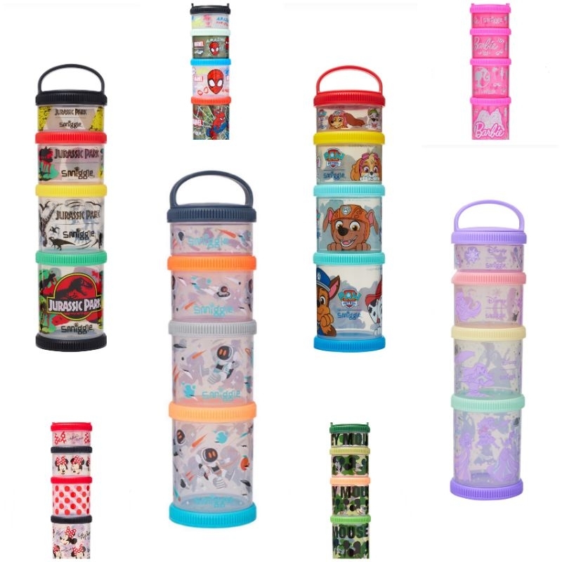 (Original) Smiggle Snack & Stack Containers / Original Smiggle Snack ...