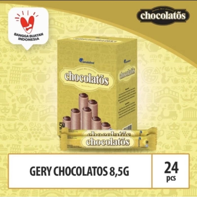 Gery Chocolatos 9 Grams @500 (1 box contains 24 pcs) | Shopee Singapore