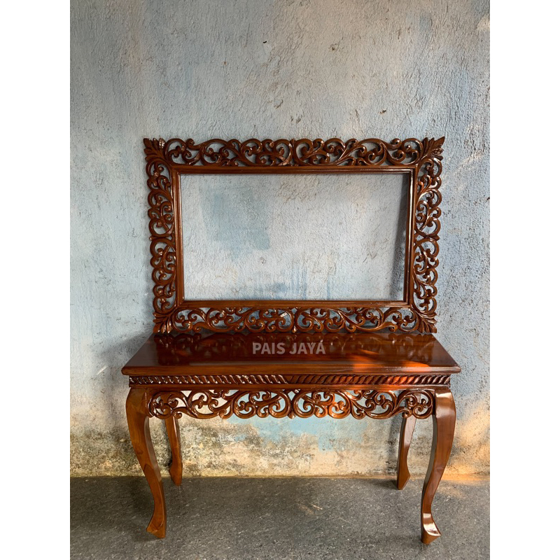 Dressing Table/Mirror Table/Consult Table/Minimalist Table | Shopee ...