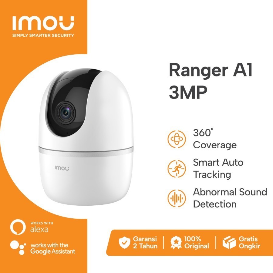 Imou RANGER A1 3MP FHD IP CAMERA WIFI IMOU Two way Talk IPC-A22EP-G ...