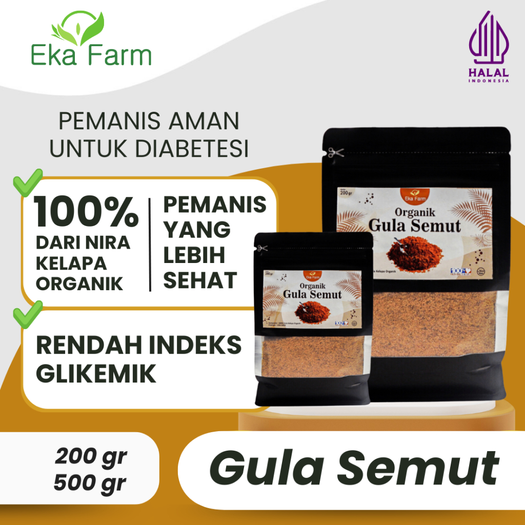 Eka Farm Organic Ant Sugar - Eka Farm Official | Shopee Singapore