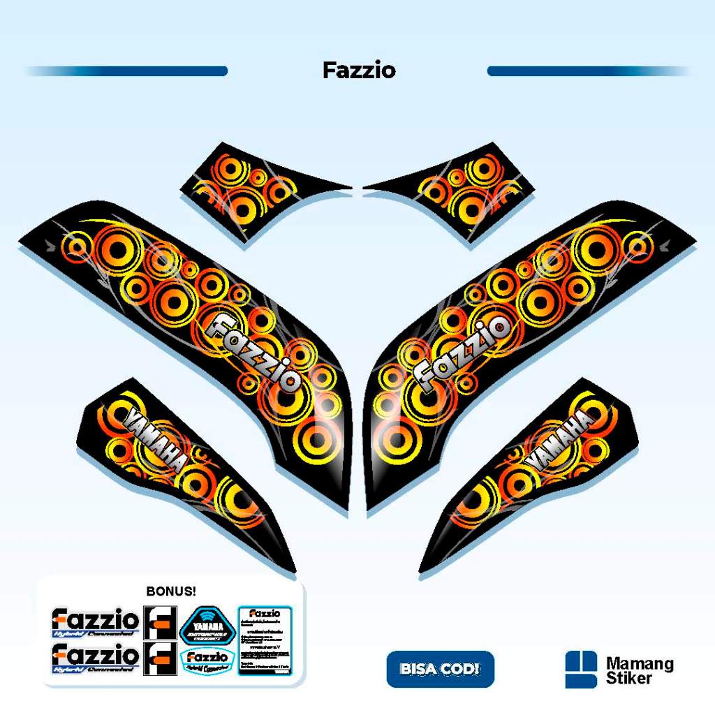 Striping Fazzio Variation (19) Mooneyes Full Body Custom Original 2022 ...