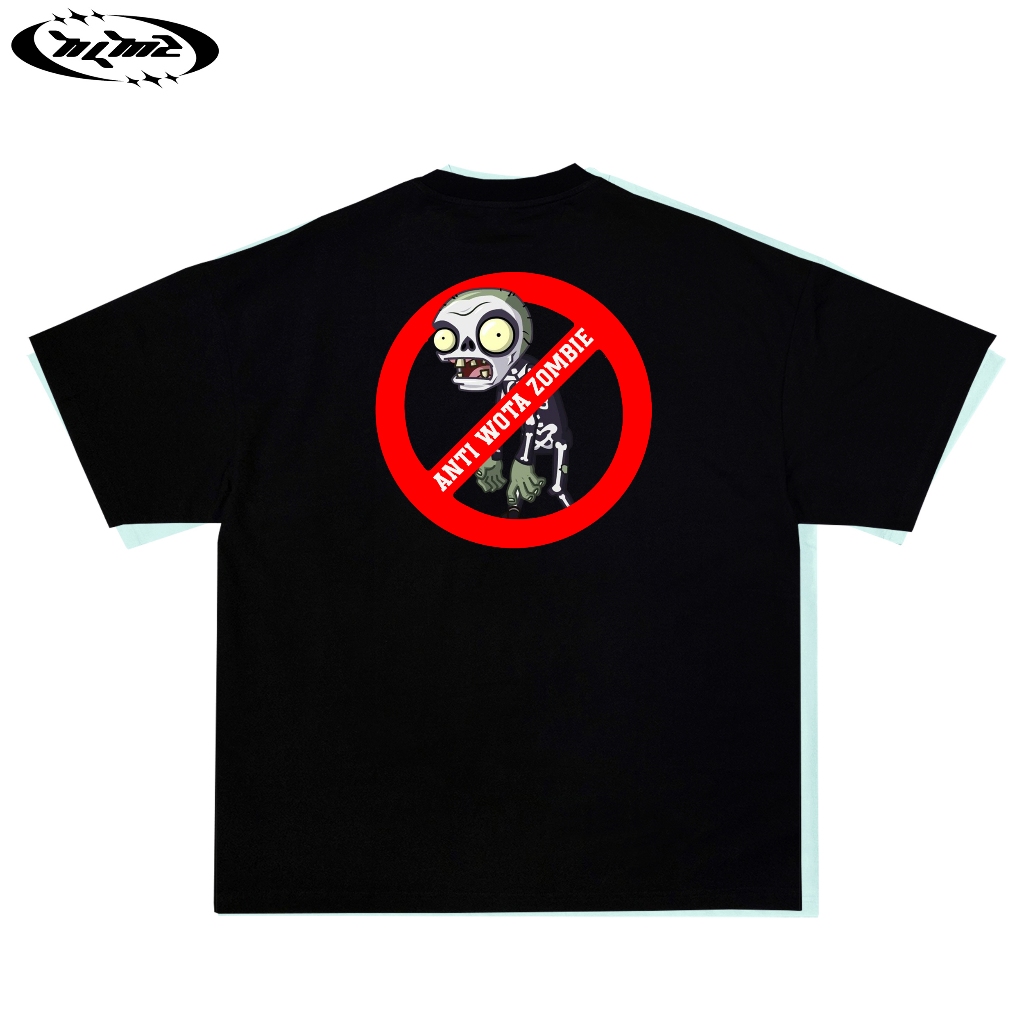Anti-Wota Zombie T-Shirt - JKT48 - Unisex Men's Women's - Black ...
