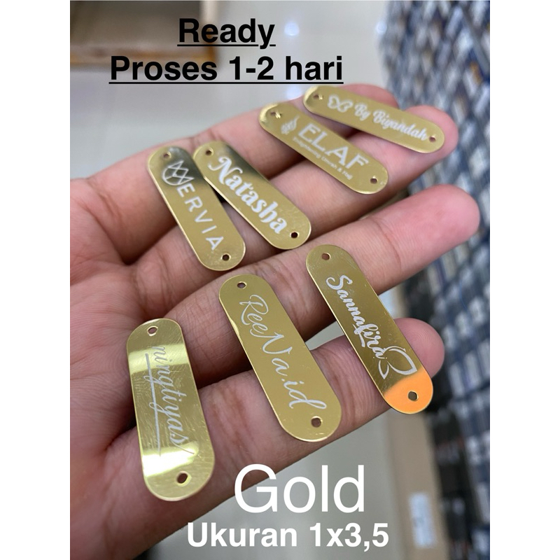 Get 100 pcs of iron labels, hijab labels, standlees labels, gamis ...