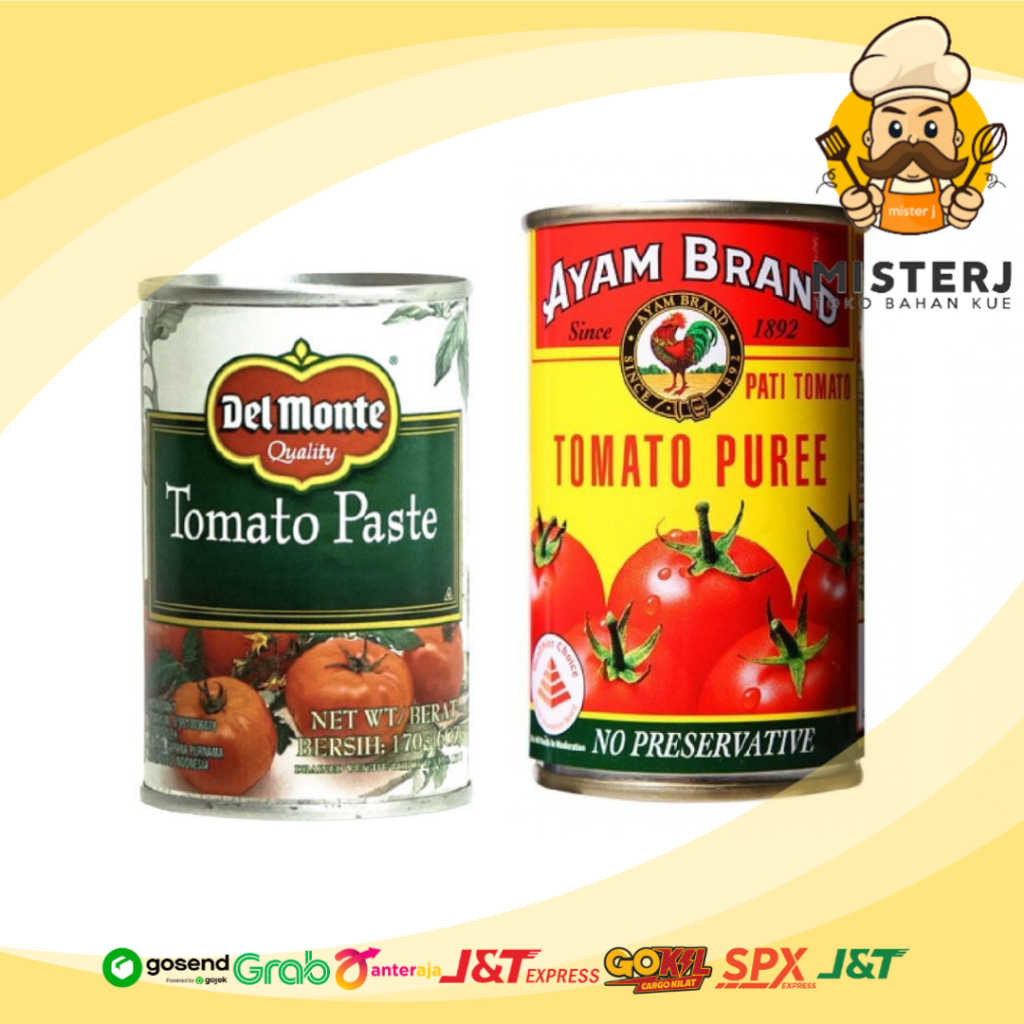 Del Monte Tomato Paste 170 ML | TOMATO CHICKEN BRAND SAUCE 160gr || 430 ...