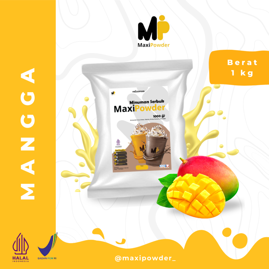 Mango Flavored Drink Powder 1kg / Contemporary Mango Flavored Drink ...