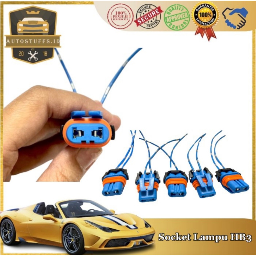 Car Foglamp Light Bulb Socket Type HB3 / Light Socket HB3 | Shopee ...