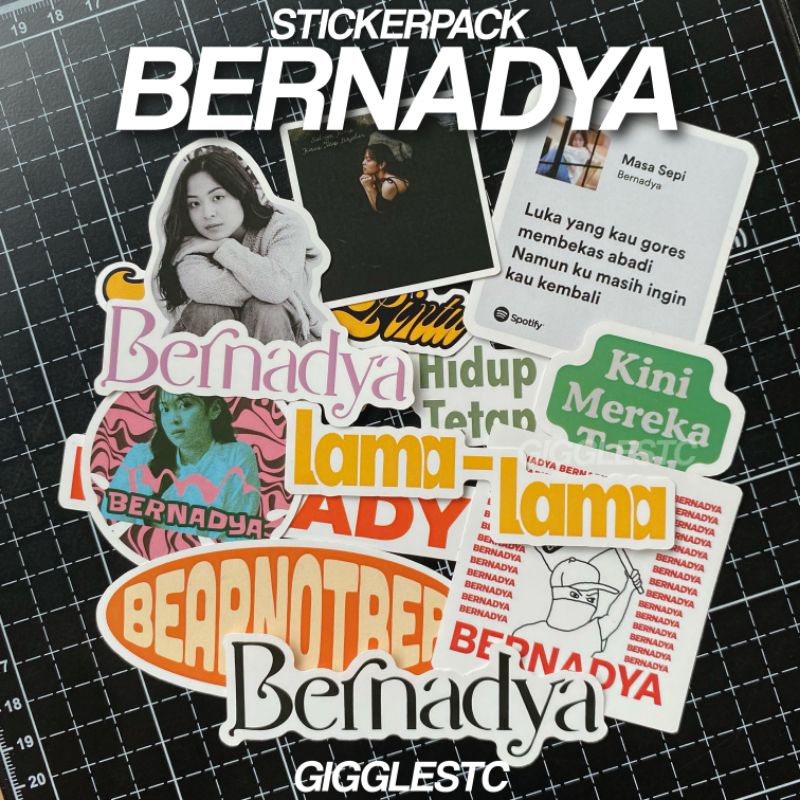 Bernadya Sticker Pack | Shopee Singapore