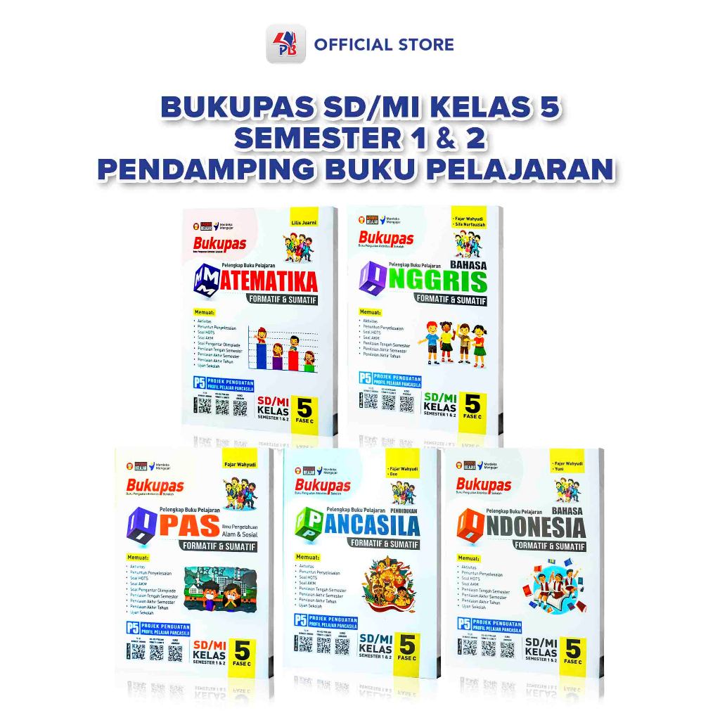 Class 5 Elementary School P5 Book / Complementary Bukupas Pancasila ...