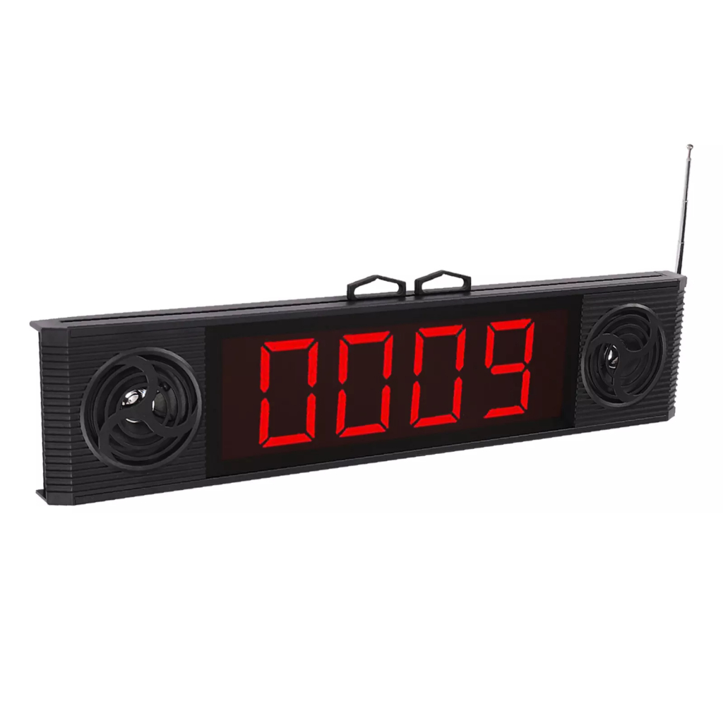 MESIN Wireless Calling System LED Display Queue Machine Speaker ...