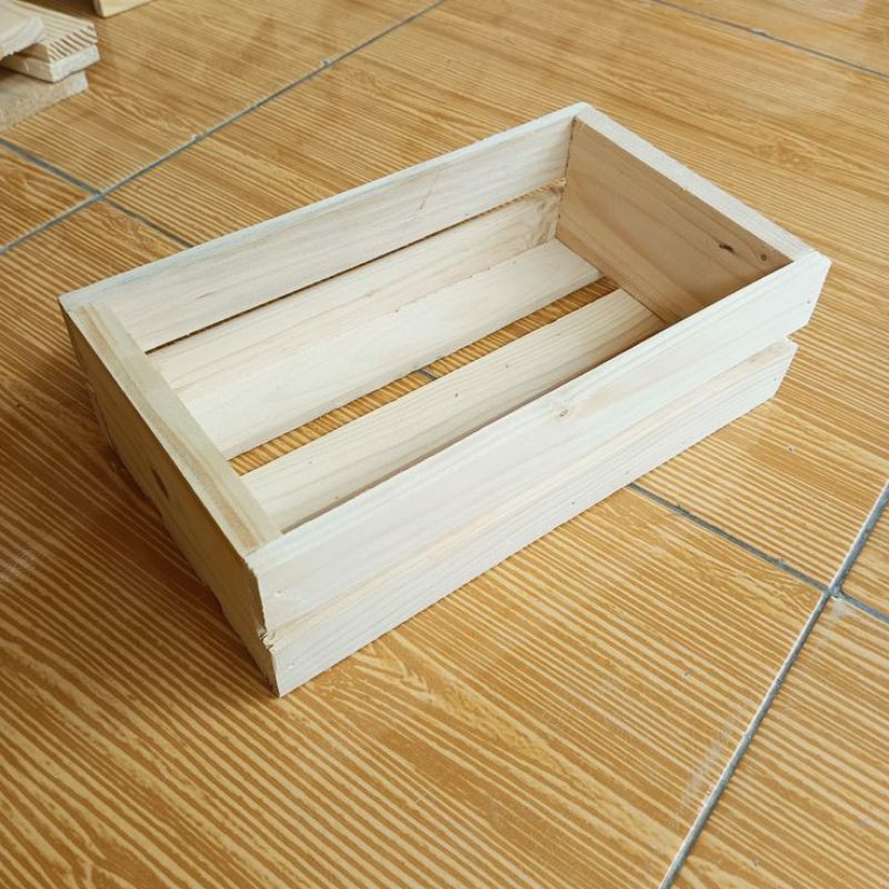 KAYU Wooden Box Hampers Box Wooden Bok | Shopee Singapore