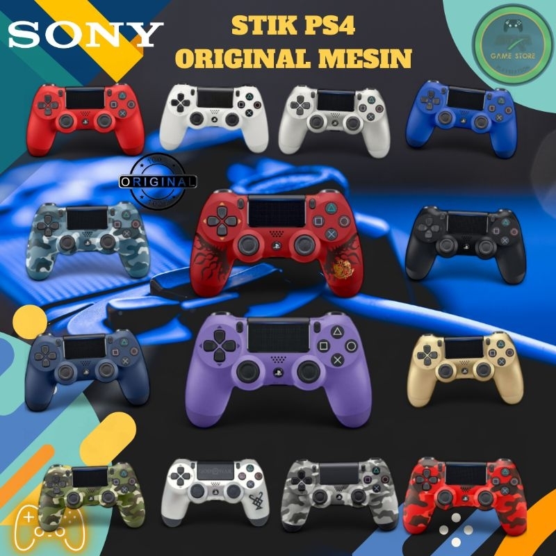 MESIN Original PS4 Stick Sony PS4 Stick Original PS 4 Wireless ...