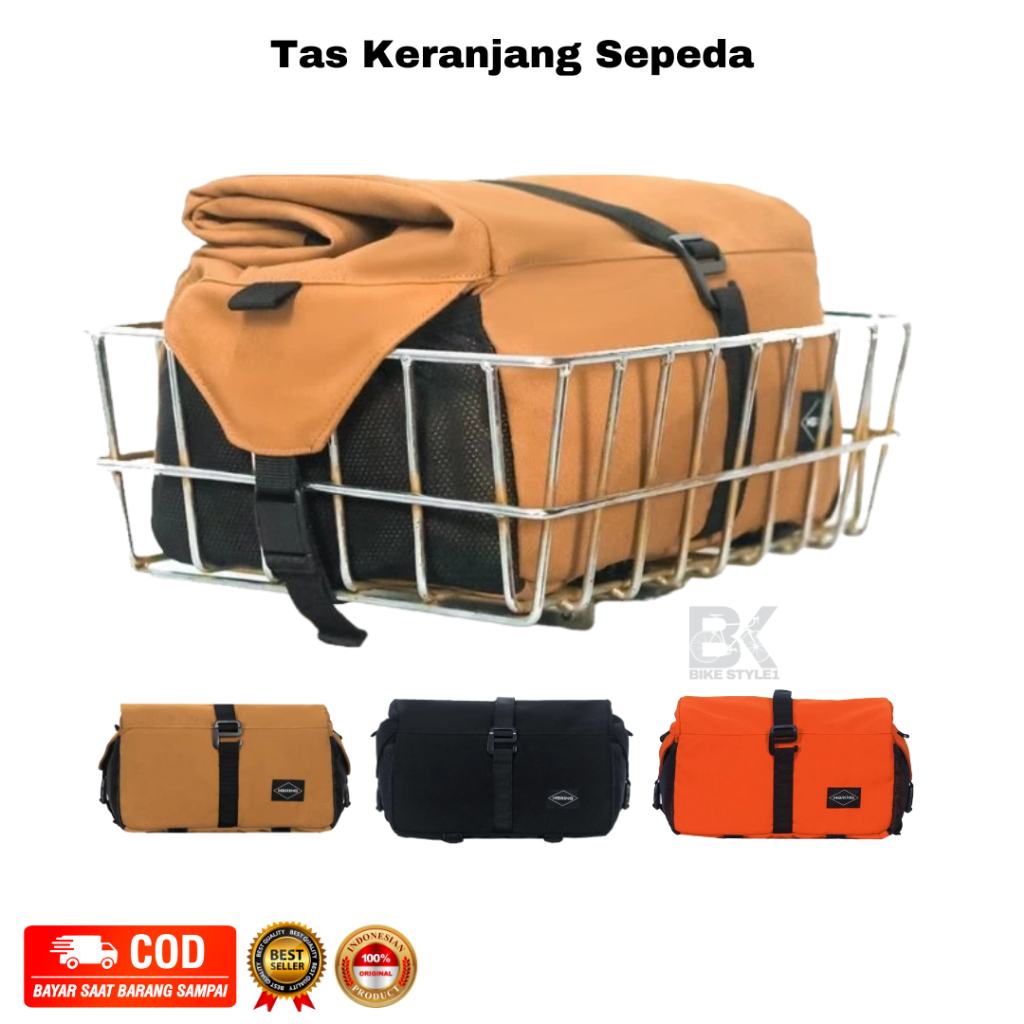 Folding Bike Basket Bag Sling Bag Mtb Bike Front Bag | Shopee Singapore