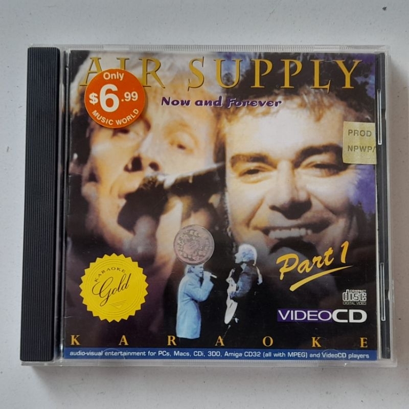 Vcd Air Supply - Now and Forever Karaoke Part 1 (1996) ORIGINAL BMG ...