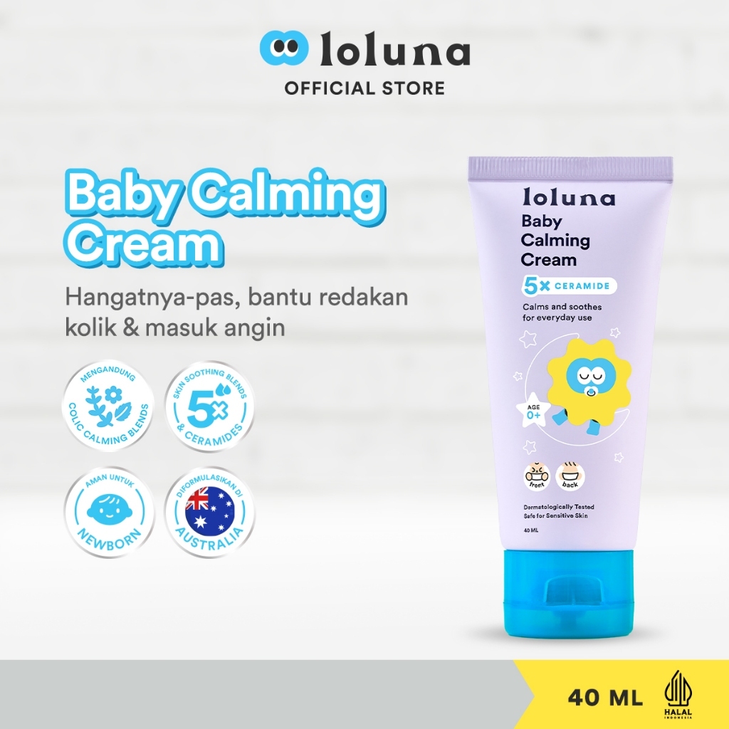 Loluna Baby Calming Cream - Baby And Child Colic Warming And Relief ...