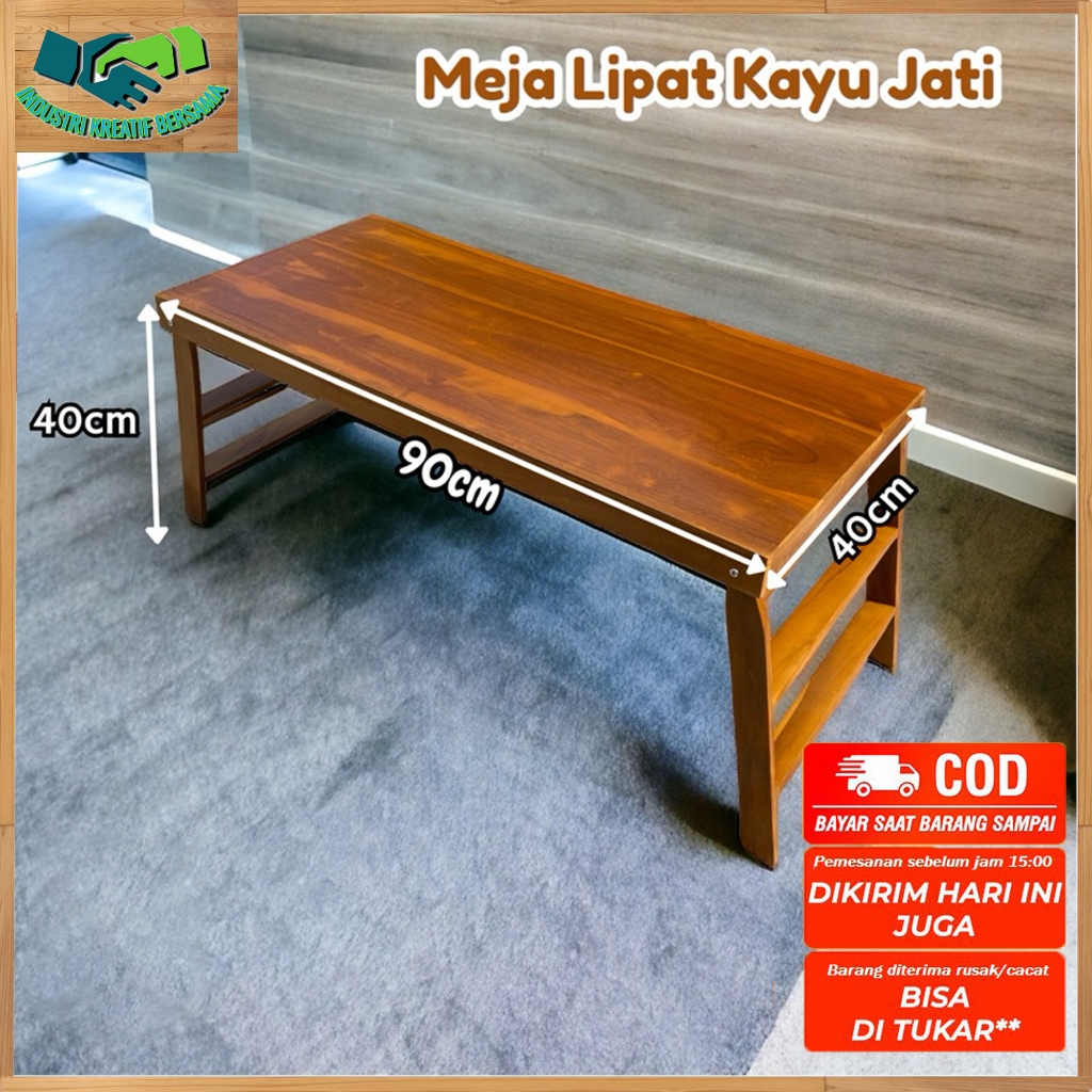 KAYU Lesehan Table/Study Table Made Of Genuine Javanese Teak Wood ...
