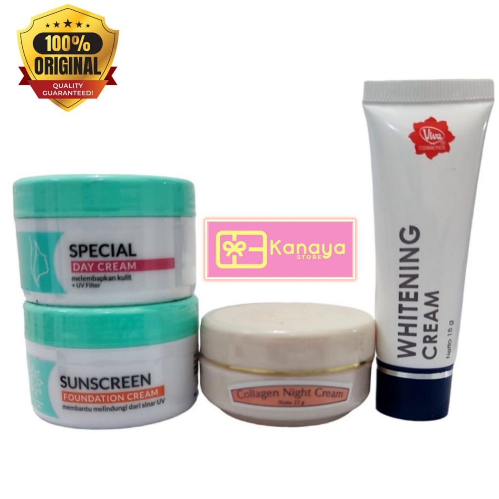 HITAM Viva Anti Black Spot Package Viva Special Day Cream Package ...