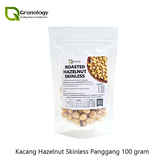 Roasted Hazelnut Skinless/Ari Oven Peel Hazelnut Nuts (100 Grams) by ...