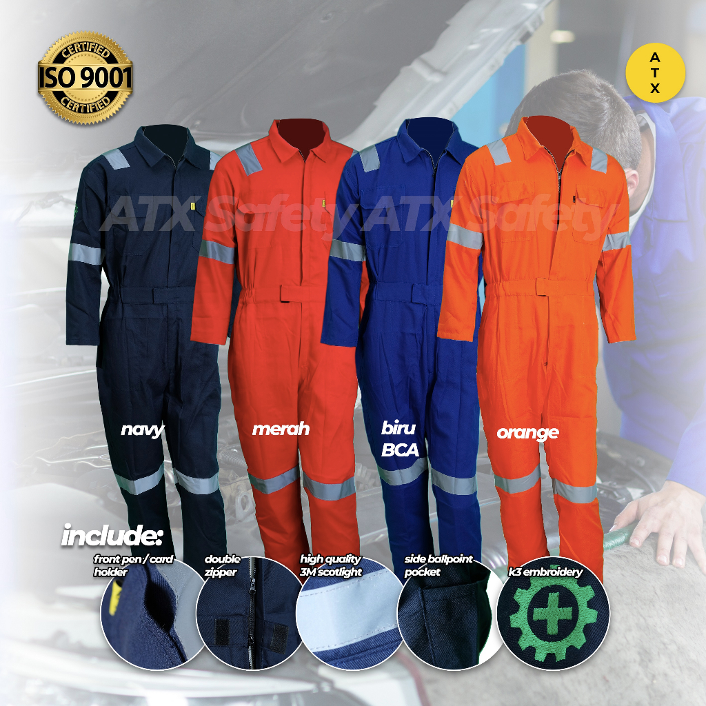 Wearpack Overalls/Safety Jumpsuit/Wearpak / ATX Combination | Shopee ...