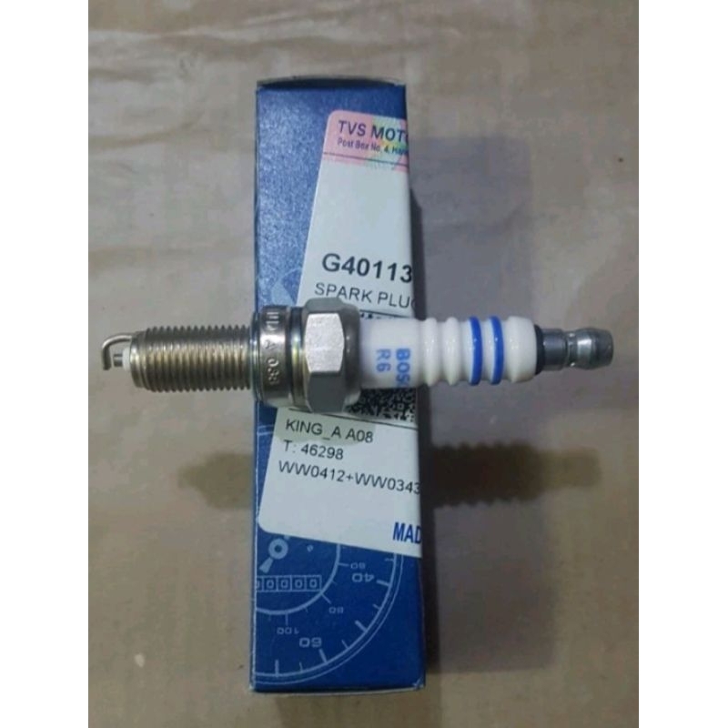 Bosch R6 BAJAJ TVS KING Spark Plug/TVS CARGO BOX /TVS PICK UP/RE CNG ...