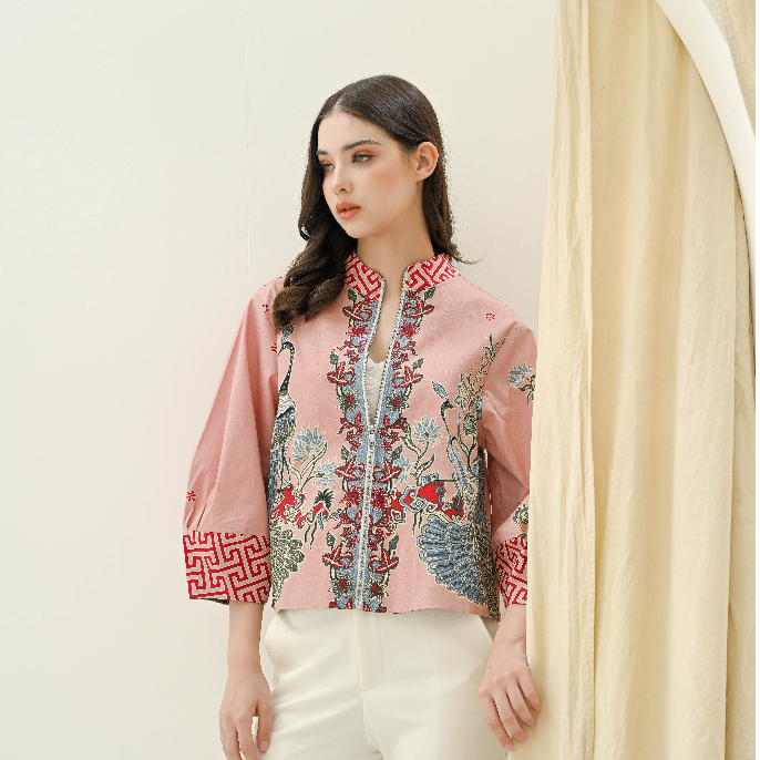 Outer Batik 135 BBB/Modern Women's Batik Jacket | Shopee Singapore
