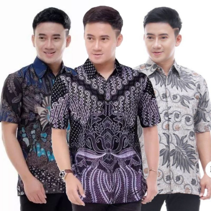 KEMEJA WHOLESALE PEKALONGAN BATIK CLOTHES ABADI MEN'S BATIK CLOTHES ...