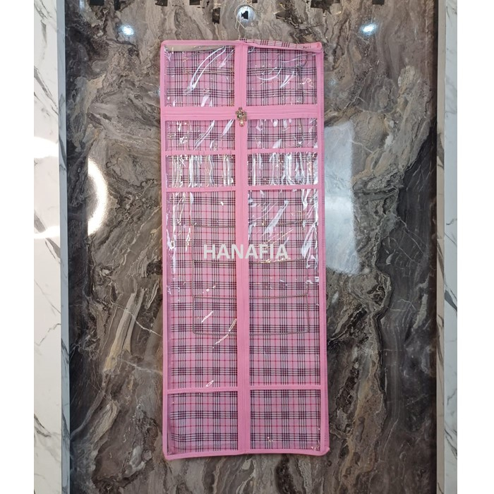 Jumbo MOTIF HIJAB RACK | Hijab RACK HANGING HIJAB RACK CLOSED ANTI-DUST ...