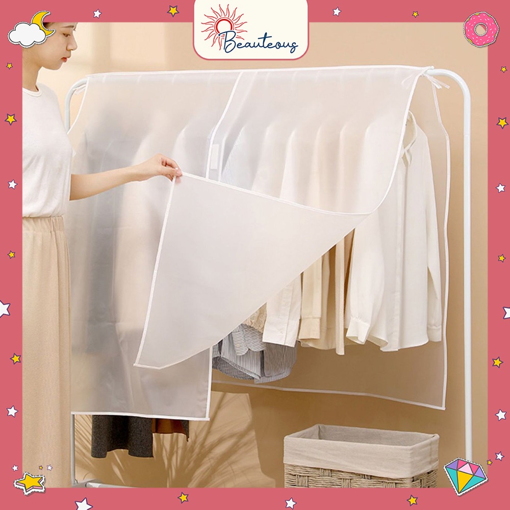 Clothes Cover Stand Hanger Waterproof Clothes Protector Boutique ...