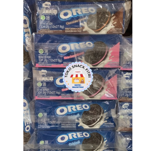 Oreo BOX Biscuit Contains 12 (New Packaging) | Shopee Singapore