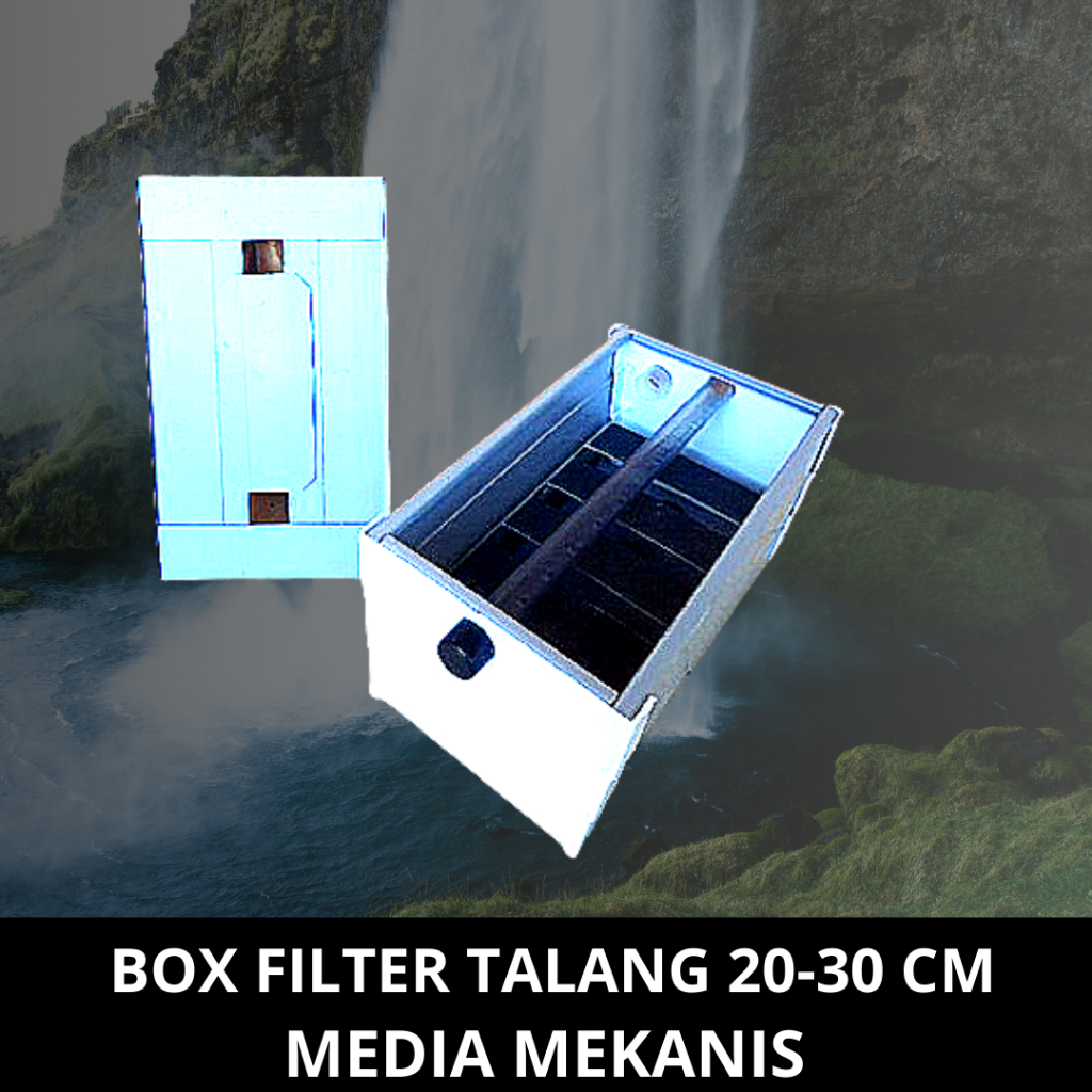 Stacking gutter Filter box | Aquarium water gutter level filter box ...