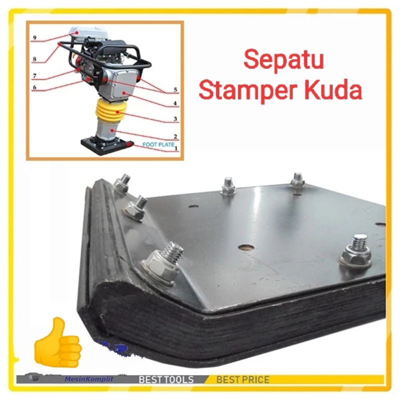 MESIN Horse Stamper Shoes, Horse Stemper Foot Spare Parts/Horse Stamper ...